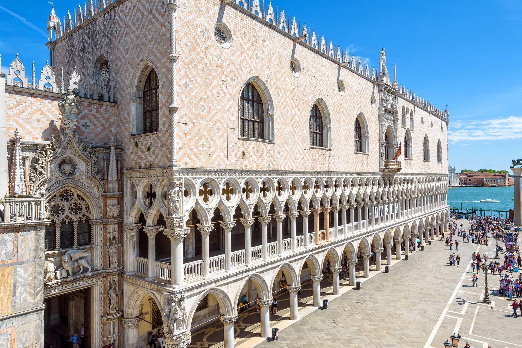 Doge's Palace Venice - Palazzo Ducale in St Mark's Square