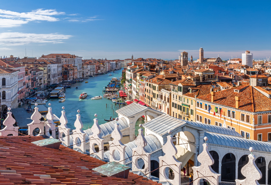 Fondaco Tedeschi Rooftop Terrace - A great place for viewing Venice